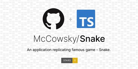 GitHub McCowsky Snake An Application Replicating Famous Game Snake