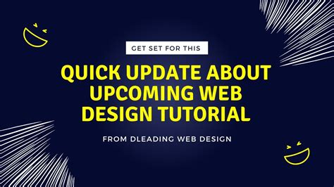 Quick Update On Upcoming Web Design Tutorial That Will Fetch You Money In Less Than 3min Youtube