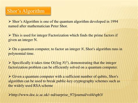 PPT QUANTUM COMPUTING PowerPoint Presentation Free Download ID
