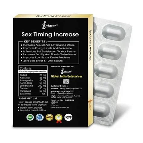 Inlazer Sex Timing Increase Capsules At Bottle Kamptee Nagpur