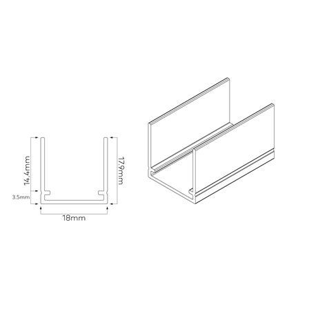 Flex Aluminium Profile Accessory Ibl Lighting