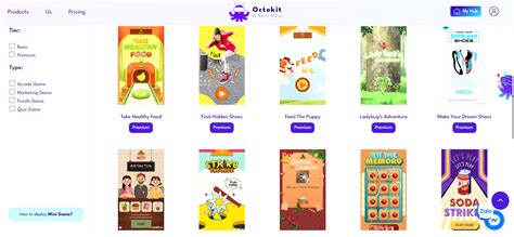 3 Main Products Of Octokit AR Game Template Provider Platform Octokit
