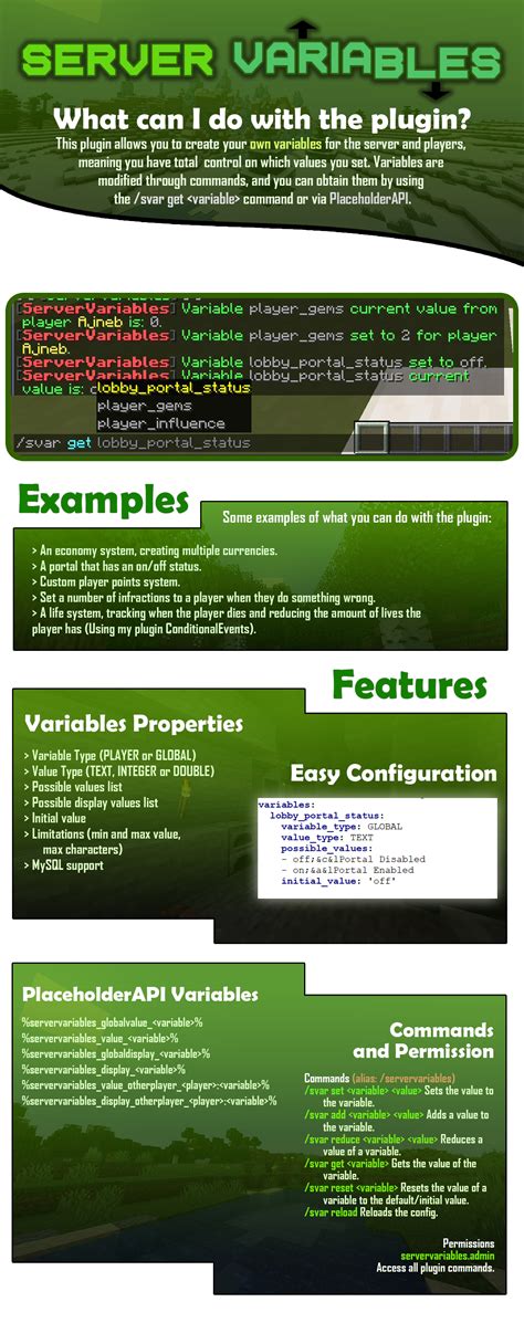 Servervariables Custom Data And Variables For Players 18 1218