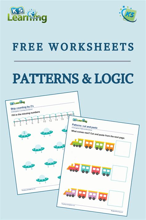 A Guide To Working On Patterns And Logic K5 Learning