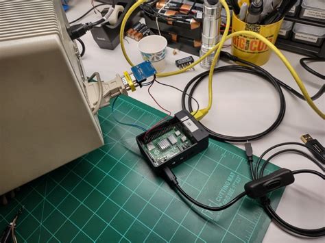 connect serial hp 700 96 terminal to raspberry pi using a max3232 ttl