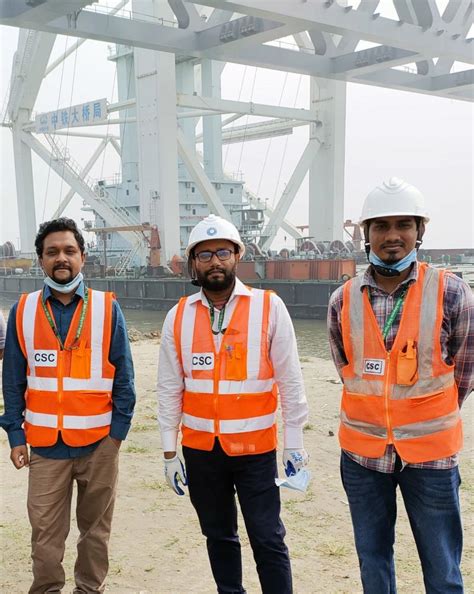 Smnazmul Kabir On Linkedin Last Steel Truss Span Erected Yesterday