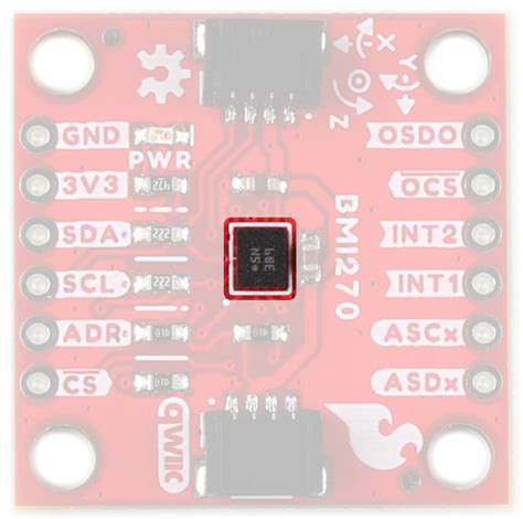 Hardware Overview Sparkfun 6dof Imu Breakout Bmi270 Qwiic Hookup Guide