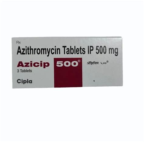 500mg Azithromycin Tablet At ₹ 300 Strip Of 3 Tablets Azithromycin 500 Mg In Mumbai Id