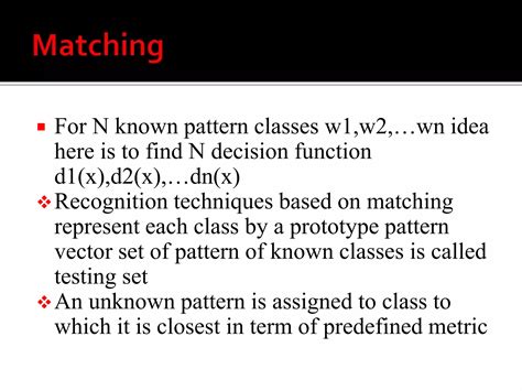 Texturepattern And Pattern Classes Ppt