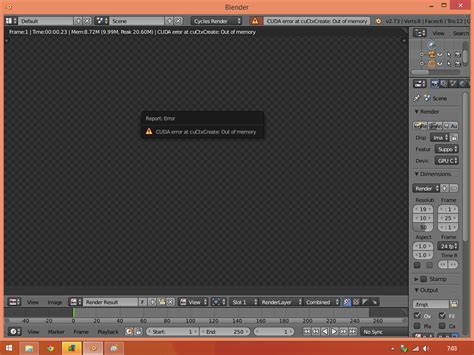 Can T Render With GPU Lighting And Rendering Blender Artists Community
