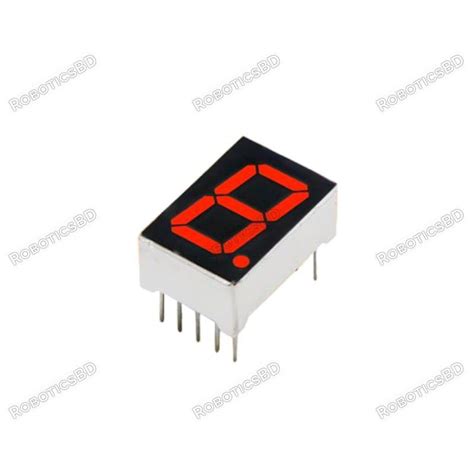 0 56 Inch 4 Digit 7 Segment Green Common Cathode Display Robotics Bangladesh