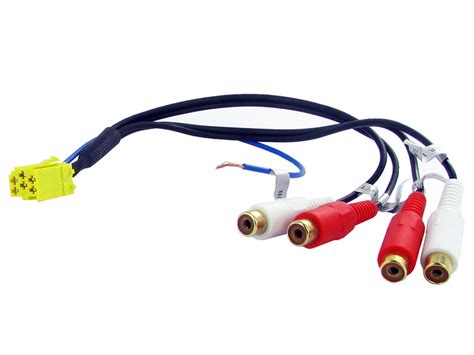 Mini ISO RCA переходник для магнитолы на Лада Веста, Калина, Гранта ...