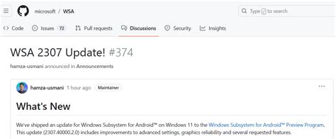 Win 安卓子系统WSA迎来 更新支持Vulkan API 果核剥壳