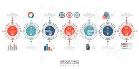 Infographic Timeline Template For Chart Diagram Illustration