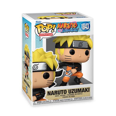Naruto Shippuden Naruto Uzumaki Con Shuriken Figura Funko Pop Elbenwald