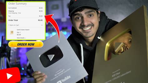 How To Get Silver Play Button After 100k Subscribers In 2025 🔥 Order