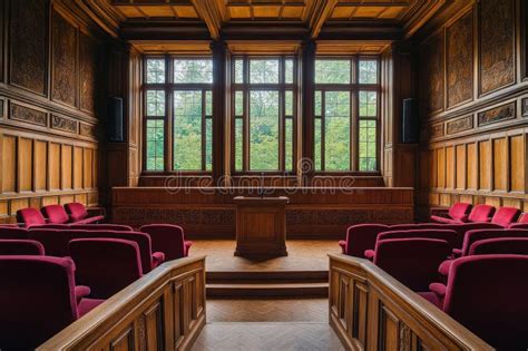 Classic University Lecture Hall Stock Illustration Illustration Of