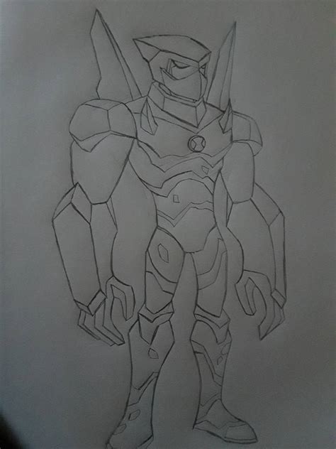 Ben 10 Redesign Diamondhead By Leoprime995 On Deviantart