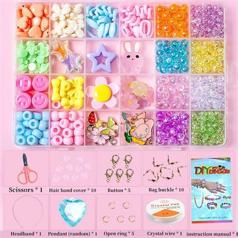 Shimmer N Sparkle Abc Fashion Diy Bead Bracelets Kit 800 Beads Spell Out Your Style