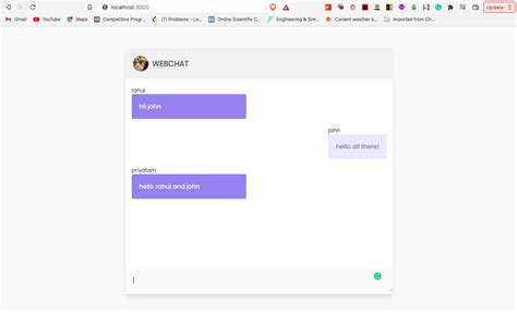 Github Priyatamkumarwebchat