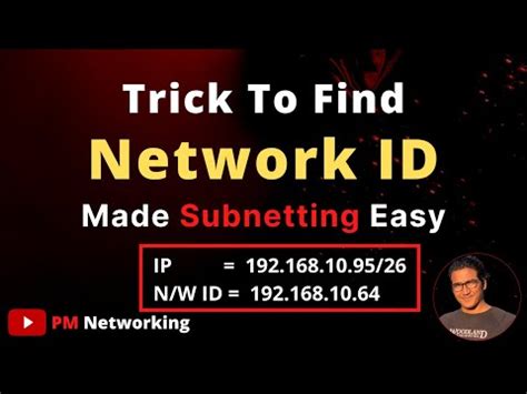 Subnetting Trick To Find Network ID How To Find Network ID In Sec Subnetting Ccna