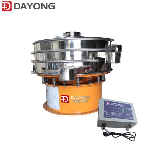 Double Deck Stainless Steel Rotary Vibrating Screen Classifier For Modified Starch Sieving