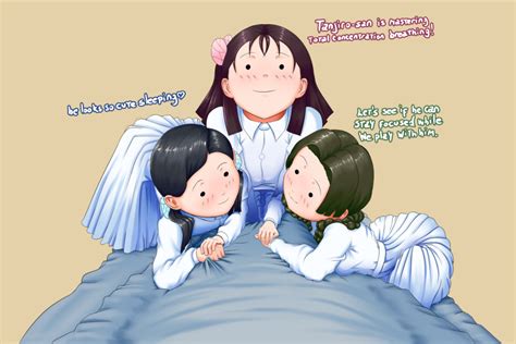 Eljodraws Nakahara Sumi Takada Naho Terauchi Kiyo Kimetsu No Yaiba Highres Girls Bed