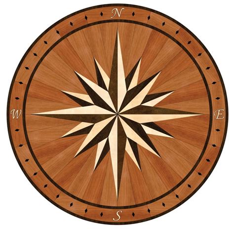 16 Point Compass Rose Wnautical Border Etsy