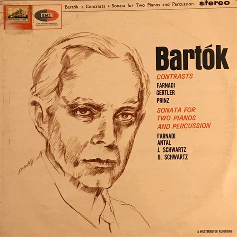 Béla Bartók Sonata For Two Pianos And Percussioncontrasts Vinyl