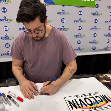 Christopher Mintz Plasse Autographed Mclovin Replica Drivers Licens