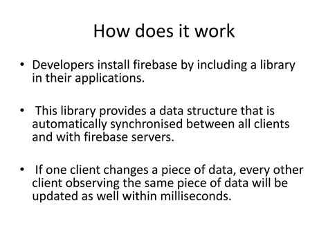 Python Integration With Firebase Pptx Web Development Internet