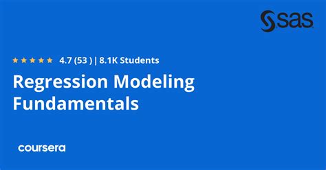 Regression Modeling Fundamentals Coursera