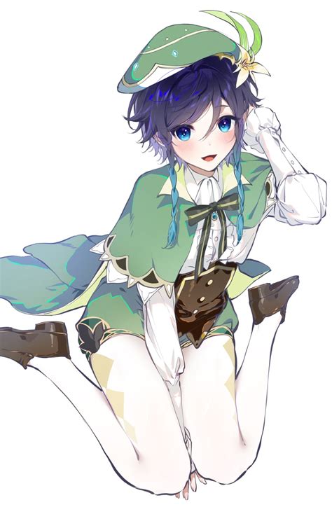 Venti Genshin Impact Drawn By Kkopoli Danbooru