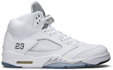 Buy Air Jordan 5 Retro White Metallic 2015 136027 130 Goat