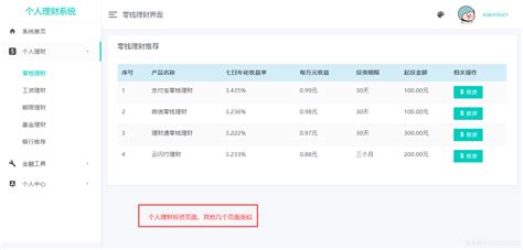 Javaspringbootmysql个人理财管理系统javamysql理财系统 Csdn博客