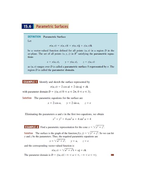 Chapter 4 Part 6 Notes Of Calculus Of Multi Variable Bsc Maths