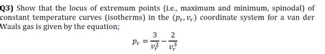 solved q3 show that the locus of extremum points i e