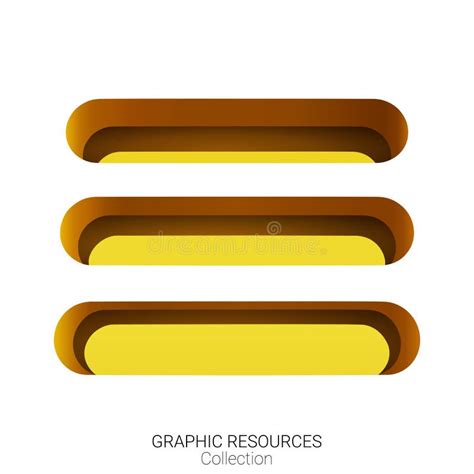 Hamburger Menu Icon Ui Design Element Stock Illustration Illustration Of Navigation Depth