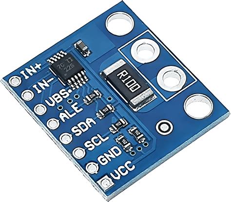 Close Up Image Of The Texas Instruments INA226 A Current Shunt And Power Monitor With An I2C