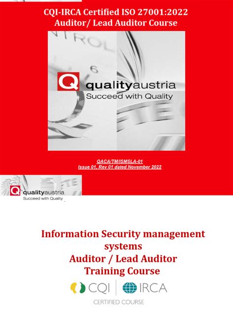 Presentation Slides 1 Concepts Of Isms And Auditing Pdf Audit Information Security