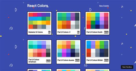 ReactColors Codesandbox