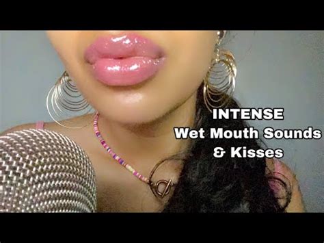 ASMR| Intense Wet Mouth Sounds + Kisses