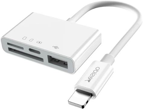Yesido 4 In 1 Otg Adapter Lightning To Usb Lightning Tf Card Sd