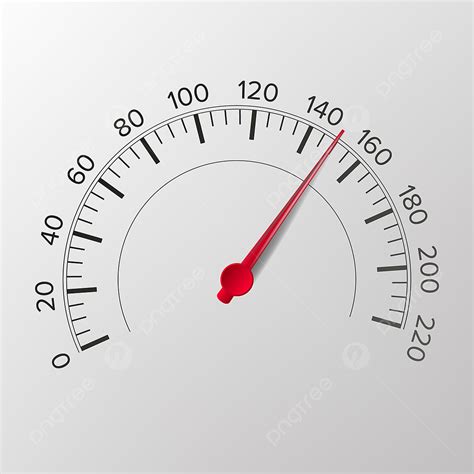 Racing Speedometer Vector Hd Images Speedometer Vector Tachometer For Transportation Racing