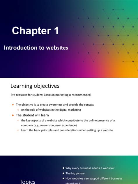 Websites Lecture Intro To Website Pdf