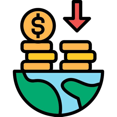 Economic Crisis Generic Color Lineal Color Icon