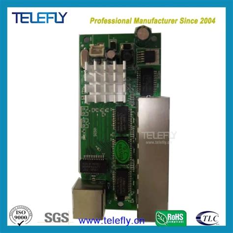 5 Port Gigabit Switch Module Poe Power Supply Industrial Micro 48v Wide Voltage 4 1 Network