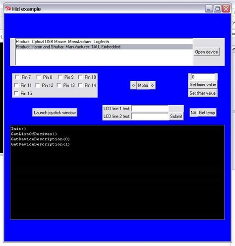 Usb Hid Host Side Perl Libraries