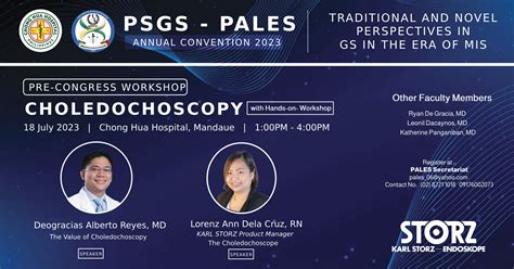 Choledochoscopy Workshop