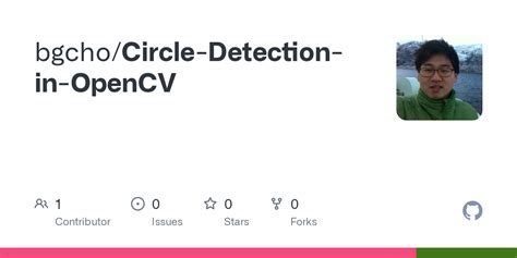 GitHub Bgcho Circle Detection In OpenCV